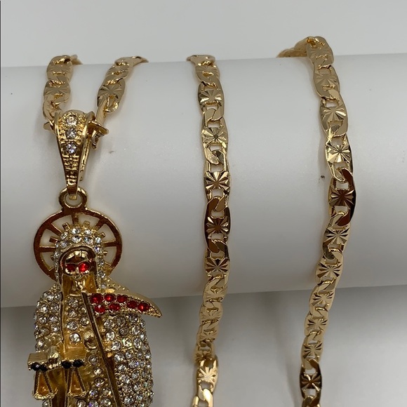 Accessories | The Grim Reaper Chain Gold Plated | Poshmark